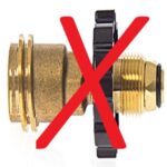 LCC27 Gas Bottle Connections: POL to LCC27 Adaptor - Gas Bottle Adapter